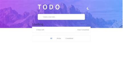 Frontend Mentor Todo App Using Reactjs And Firebase Coding Challenge Solution