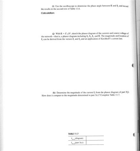 Solved Part 3 R L C Series Parallel Network A Construct