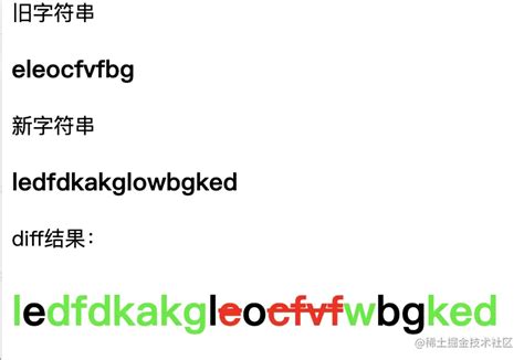 Lcs实现字符串的diff（dp动态规划）对两个字符串使用 Lcs 算法，获取最长子串，再通过这个最长子串找出新旧字符串 掘金