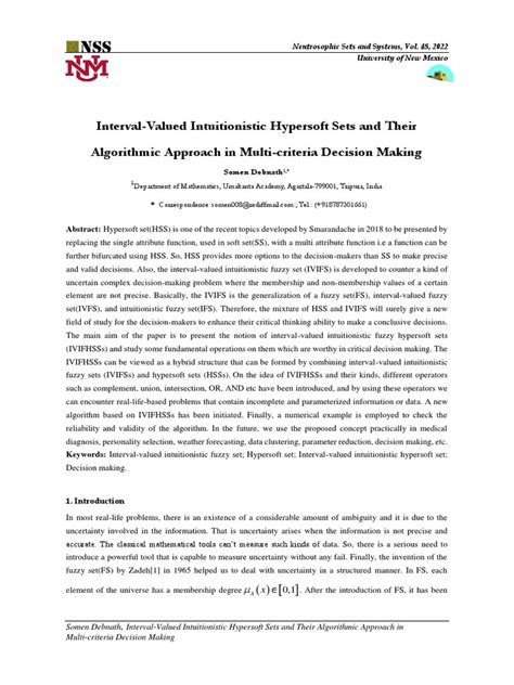 Interval Valued Intuitionistic Hypersoft Sets And Their Algorithmic