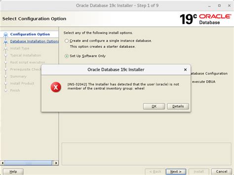 Fix Runinstaller Ins 32042 The Installer Has Detected That The User Oracle Is Not Member Of