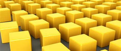 Premium Photo Yellow Cubes Background