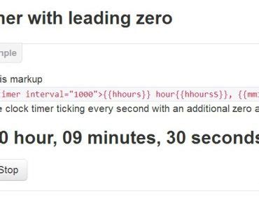 Angular Directive For SVG Based Timers Angular Script