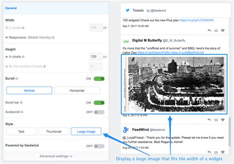 Create And Display Custom Twitter Feed On Website Feedwind