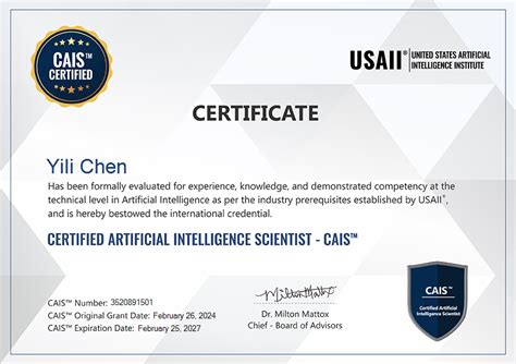 Artificial Intelligence Certification Ai Certification Usaii®