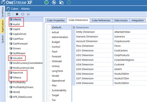 Onestream Extensible Dimensions Mindstream Analytics