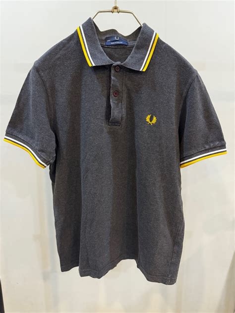 Fred Perry Twin Tapped Authentic Fesyen Pria Pakaian Atasan Di
