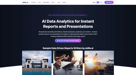 Skills Ai Ai Powered Analytics For Instant Reports And Presentations