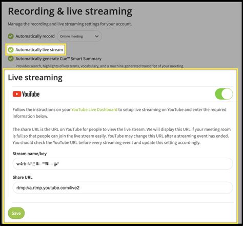 Streaming To Youtube Snapcom Conferencing Support