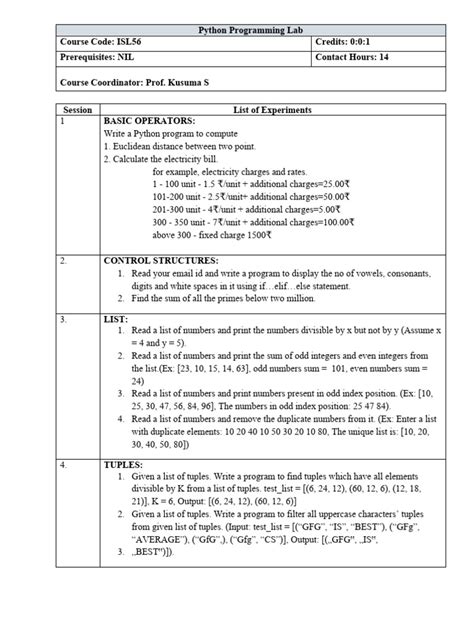 Isl56 Python Lab Exam Final Qb Pdf Method Computer Programming Computer File