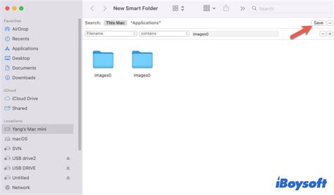 what is a smart folder on mac and how to create and use it