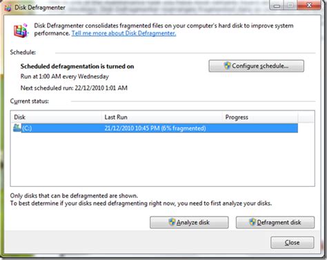 Quick Tip How To Defragment Your Hard Drive