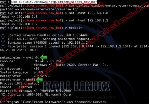 Hack Remote Windows Pc Using Ericom Accessnow Server Buffer Overflow Hacking Articles