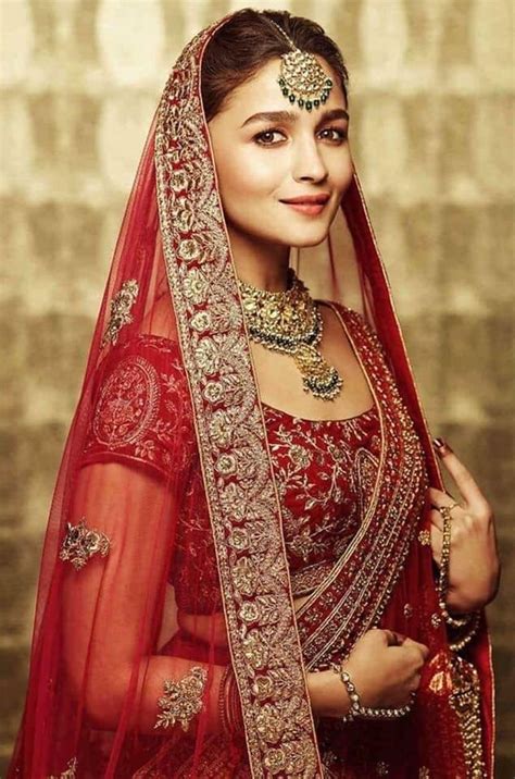 Alia Bhatt Looks Stunning In Lehenga Indian Bride Indian Bridal