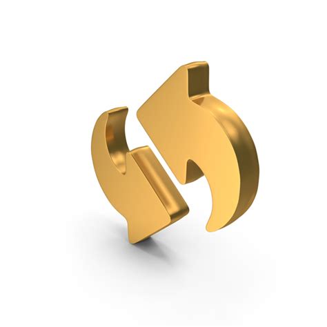 Gold Refresh Web Symbol Png Images And Psds For Download Pixelsquid