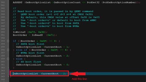 Exercise Feature Customization Boot Order Slim Bootloader 1 0