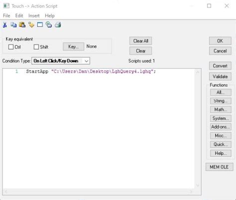 Integrating Lgh File Inspector Via Intouch Scripting