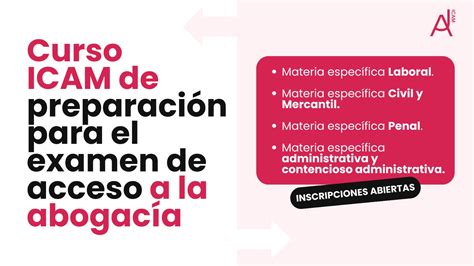 El Icam Pone En Marcha Una Nueva Edición Del Curso De Preparación Del