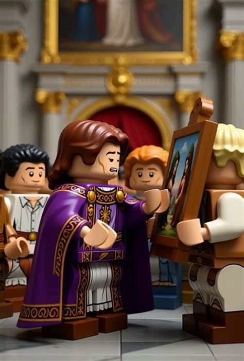 The Medici Power Art And Renaissance — Lego Minifigure Ultra Realistic