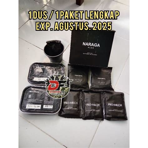 Jual 100 Asli Ransum Naraga Plus Jatah Tni Exp Agustus 2025 Ransum