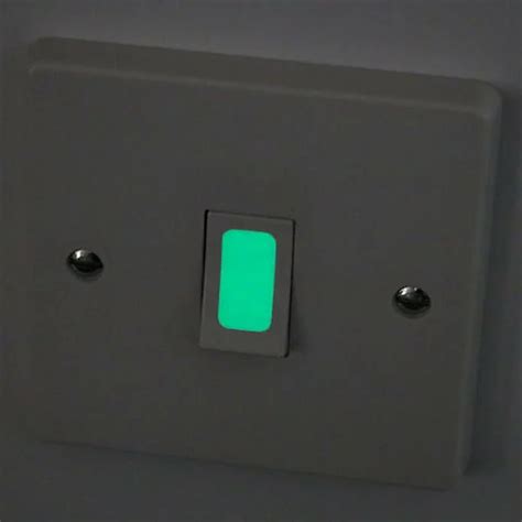 Glow In The Dark Switch Button Glowing Sticker Wall Sticker Art Decoration Decal Glow In Dark