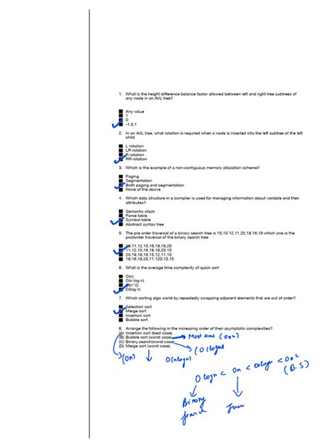 Dsatest Pdf Queue Abstract Data Type Algorithms And Data