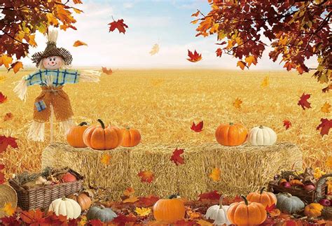Fall Farm Desktop Wallpaper