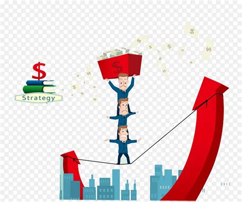 红色箭头商业发展插图png图片素材下载 图片编号yrmenmov 免抠素材网