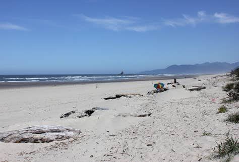 Barview Jetty County Campground Rockaway Beach Oregon