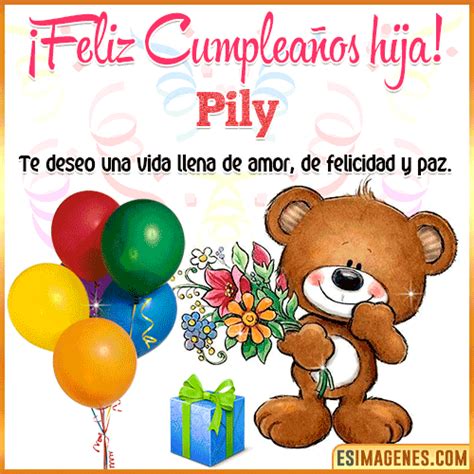 Gif Feliz Cumplea Os Hija Pily