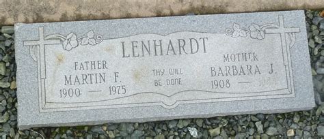 Barbara Joan Miller Lenhardt 1908 1984 Find A Grave Gedenkplek