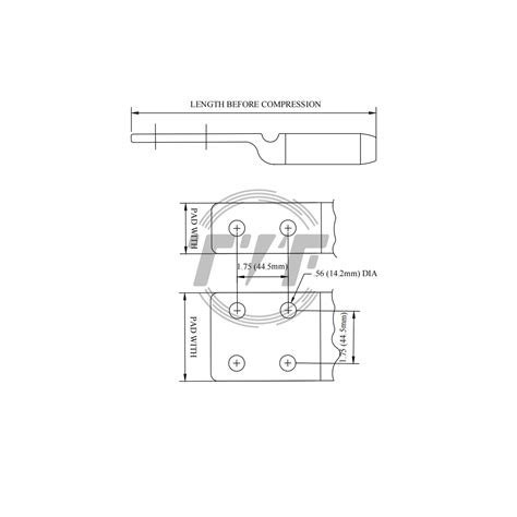 Straight Compression Terminal Ttf Power