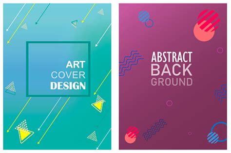 멤피스 스타일 포스터 세트입니다 평면 스타일 추상적인 벡터 디자인 배너 프로 모션 웹 광고 광고 판에 이상적 미래 지향적인 요소입니다 0명에 대한 스톡 벡터 아트 및 기타