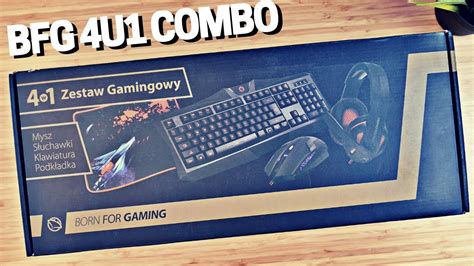 Manta Mgs001 Born For Gaming 4u1 Set Unboxing Youtube