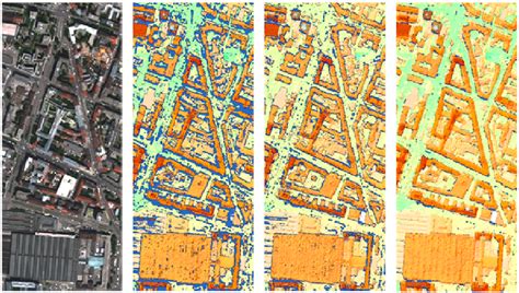 Worldview 2 Image And Dsms Generated By Different Convergence Angles