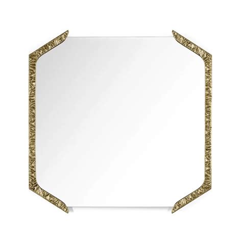 Bold Brass Mirror