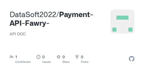 Github Datasoft2022payment Api Fawry Api Doc