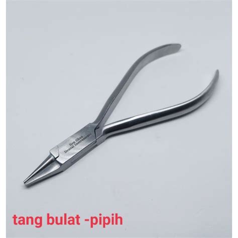 Jual Tang Ortho Klamer Tang Tiga Jari Koil Bulat Pipih Borobudur Adam Shopee Indonesia