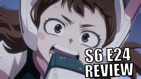Uraraka Makes The Ultimate Declaration For Deku⎮my Hero Academia Season 6 Episode 24 Review