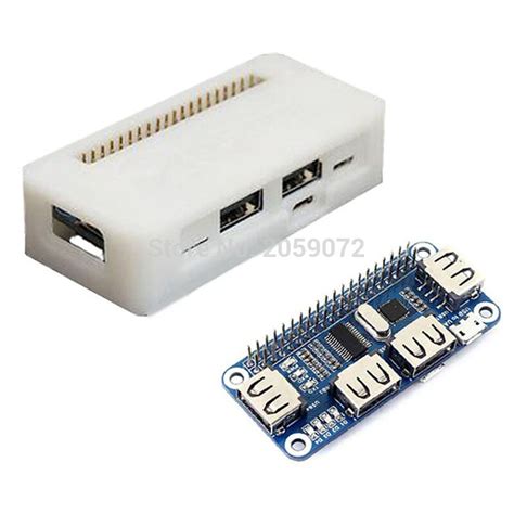 Raspberry Pi Zero Usb Hub Hat With 3d Print Case F Grandado