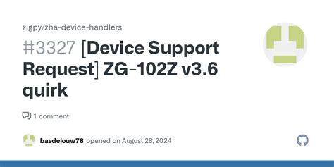 Device Support Request Zg 102z V36 Quirk · Issue 3327 · Zigpyzha Device Handlers · Github