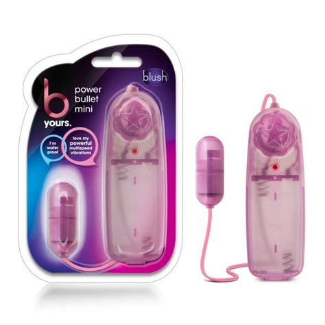 B Yours By Blush Power Bullet Mini Pink 160 Inch Vibrating Bullet