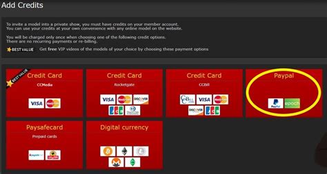 15 Best Sex Cam Sites That Accept PayPal