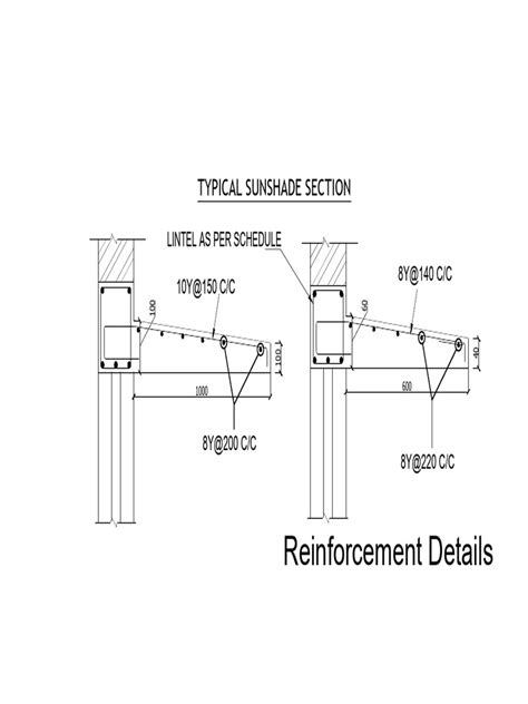 05 Typical Sunshade Section Pdf