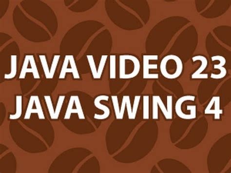 Java Video Tutorial YouTube