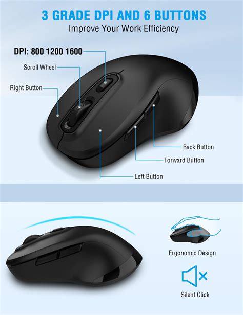 Mua Wireless Keyboard And Mouse Combo Edjo 2 4ghz Rechargeable Ergonomic Keyboard With Wrist