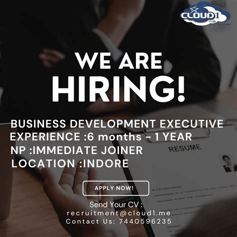 Cloud1 Web Solutions On Linkedin Urgenthiring Businessdevelopment