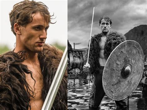 Casper Ruud Stuns In A Photo Shoot With A Viking Theme Alongwith Sword And A Shield Tennis