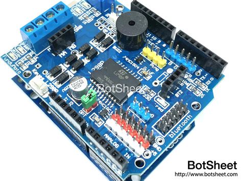 Arduino L298p 多功能馬達驅動擴展板 Botsheet