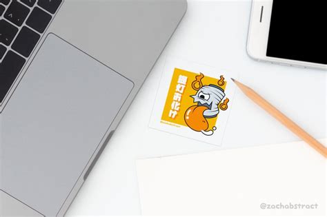 Mini Yellow Chōchin Obake Haunted Lantern Yokai Square Art Etsy